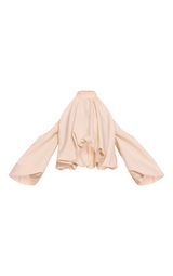 Shape Butter Cream Cold Shoulder Puffball Top | Shape ...