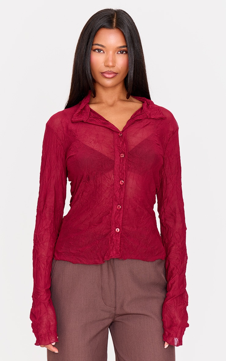 Mesh Tops | Mesh Sleeve & Sheer Tops | PrettyLittleThing