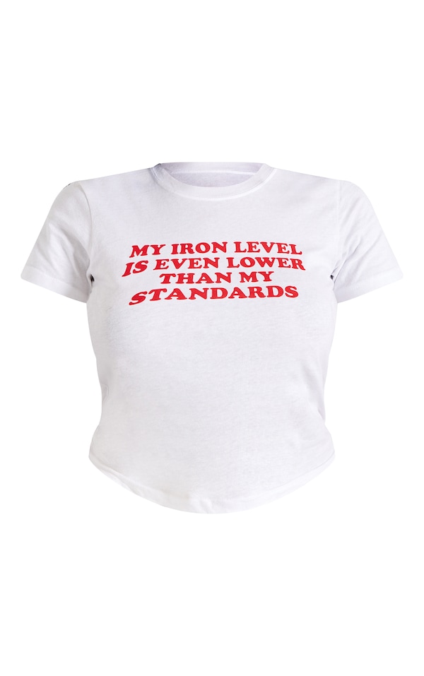 Shape Red And White Standards Graphic T-shirt | Shape ...