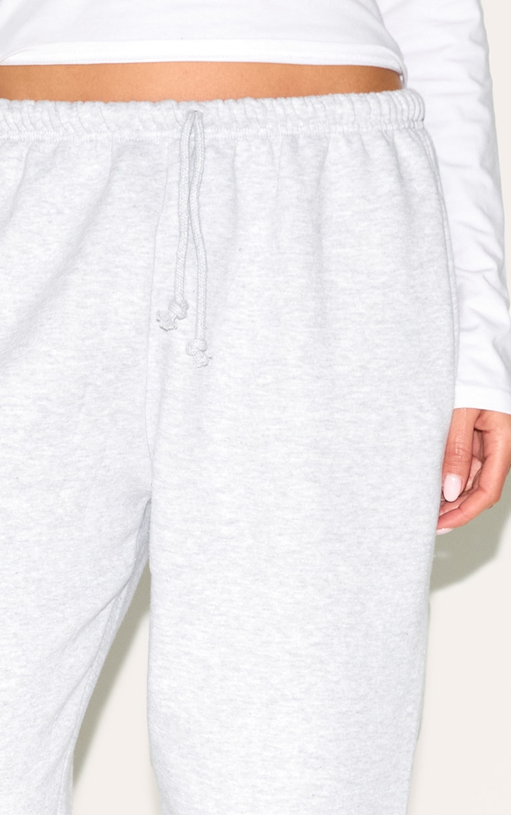 Ash Grey Straight Leg Cuffed Seam Sweatpants | Athleisure ...