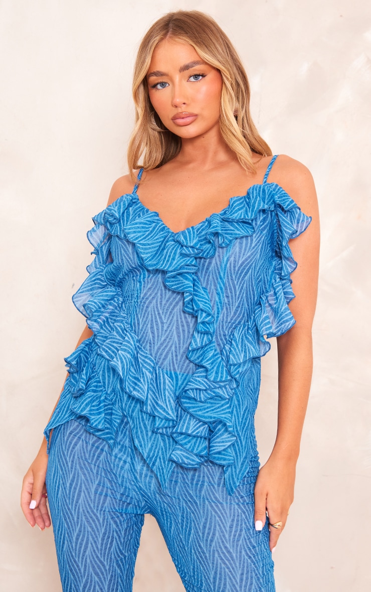 Ruffle Tops | Ruffle Blouses | Frilly Tops | PrettyLittleThing