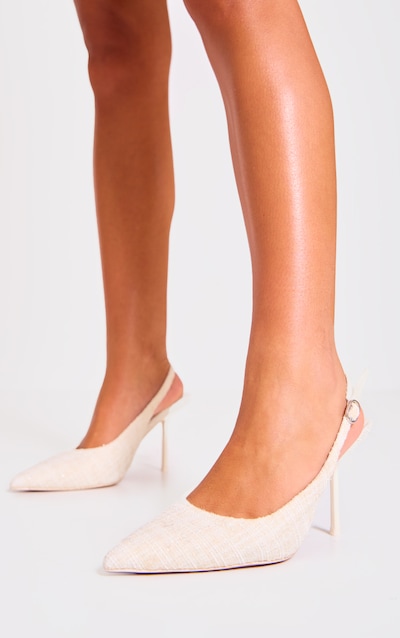 Cream heels | PrettyLittleThing