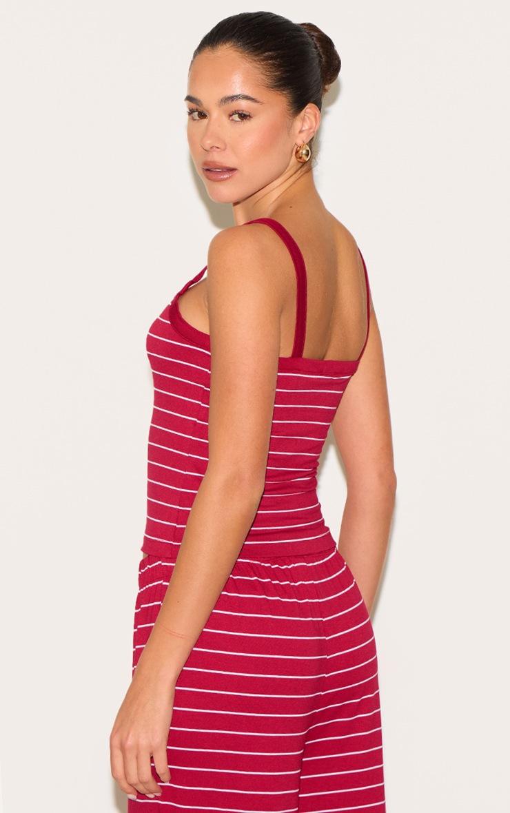Red Striped Cami Top | Co-ords | PrettyLittleThing USA