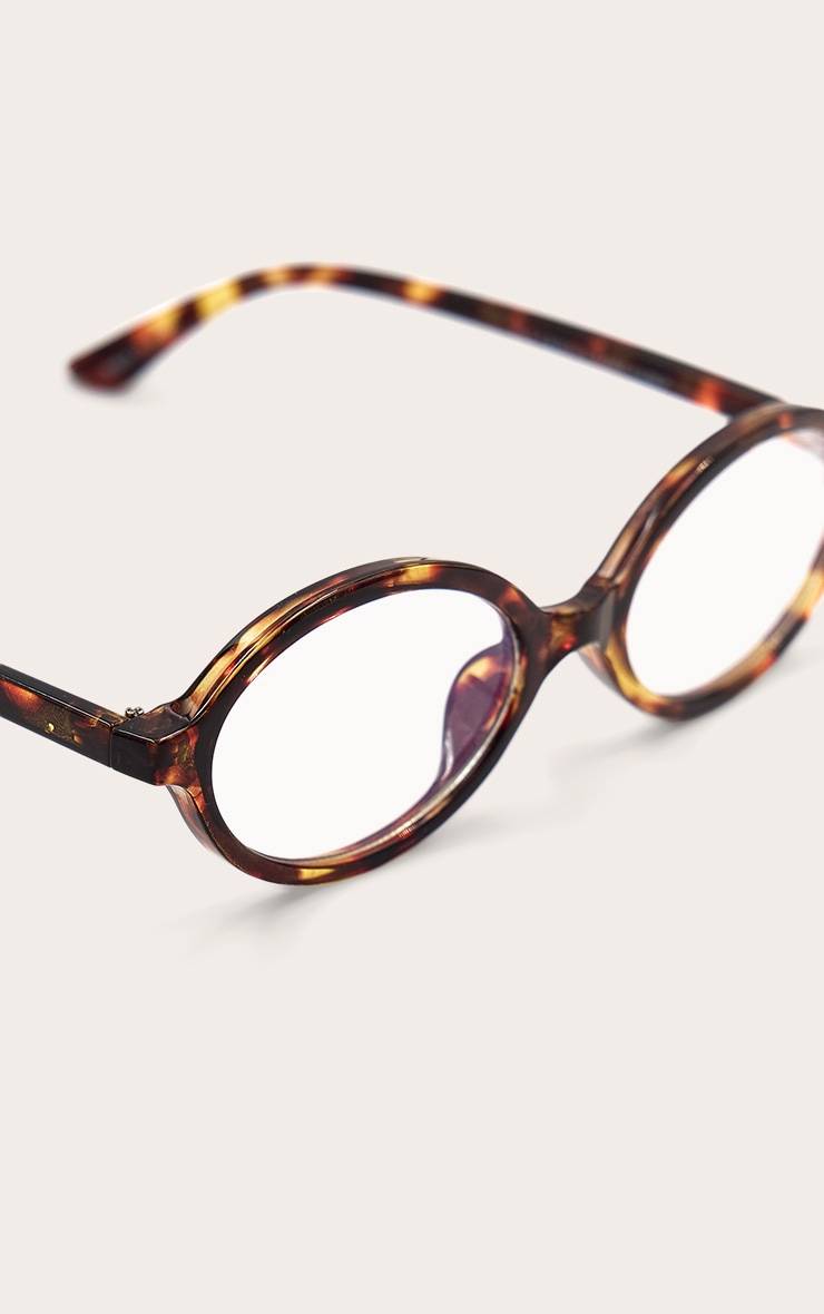 Tortoiseshell Round Lens Blue Light Readers | Accessories | PLT