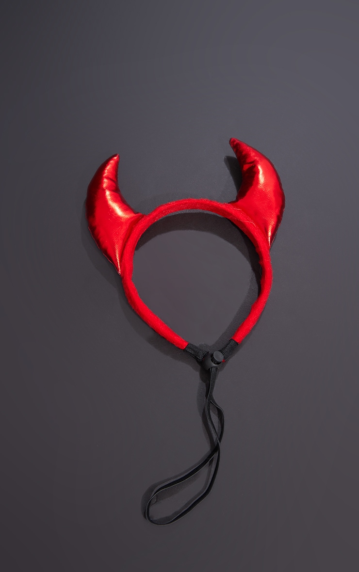 Red Dog Devil Horns Halloween Costume | Home | PrettyLittleThing IE