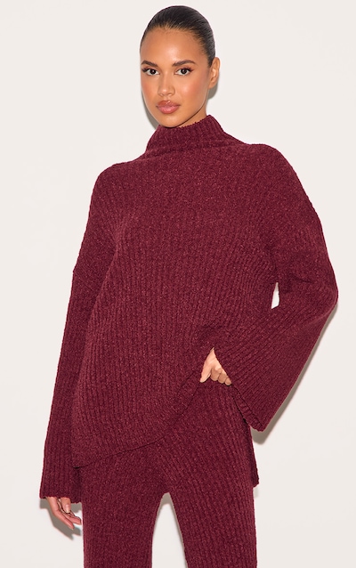 Burgundy Jumpers | PrettyLittleThing