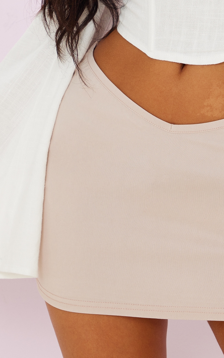 Petite Stone V Low Rise Extreme Micro Mini Skirt | PrettyLittleThing USA