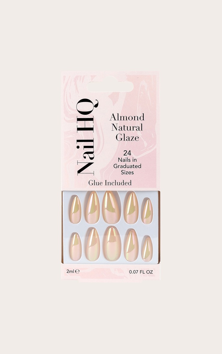 Nail Hq Almond Natural Glaze Nails | Beauty | PLT