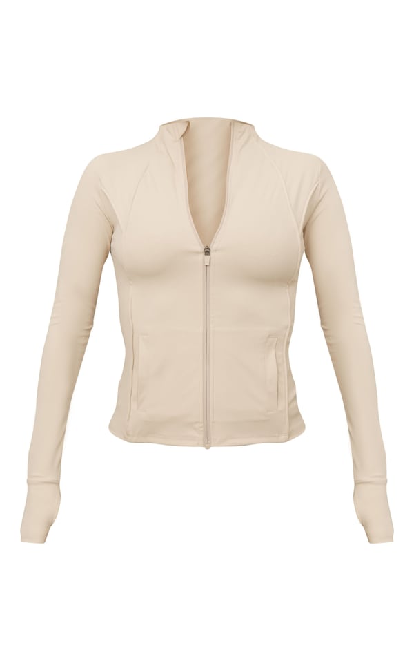 Sand Sculpt Seam Detail Gym Jacket | Athleisure | PLT