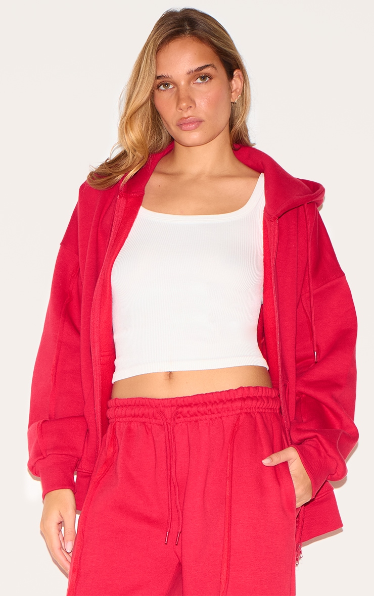 Red Tracksuits | PrettyLittleThing