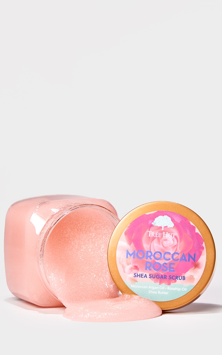 Pink Tree Hut Moroccan Rose Shea Sugar Scrub 510G | Beauty ...