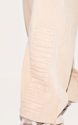 PRETTYLITTLETHING Shape Stone Joggers | Shape | PLT