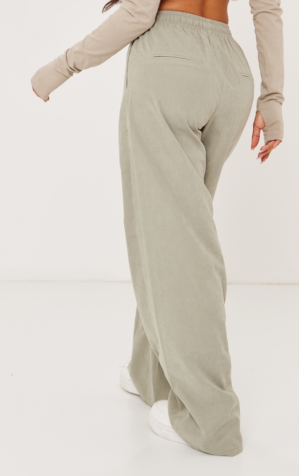 Petite Pale Green Peach Skin Cargo Pants | Petite | PrettyLittleThing USA