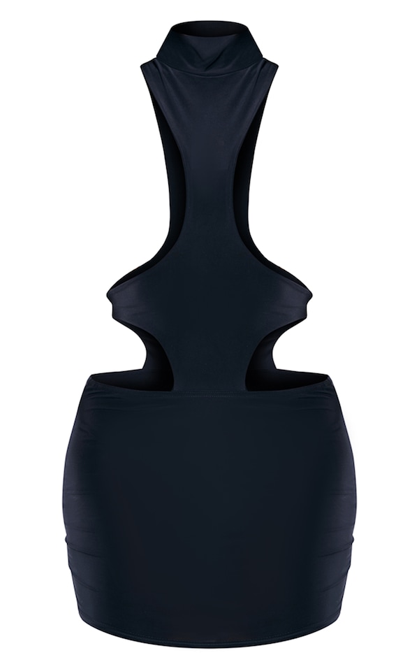 Shape Black Extreme Cut Out Bralet Mini Dress | Shape | PLT AUS