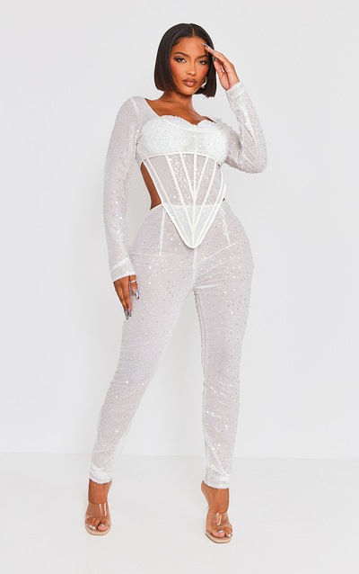 White corsets | PrettyLittleThing