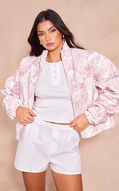 Pink jackets | PrettyLittleThing