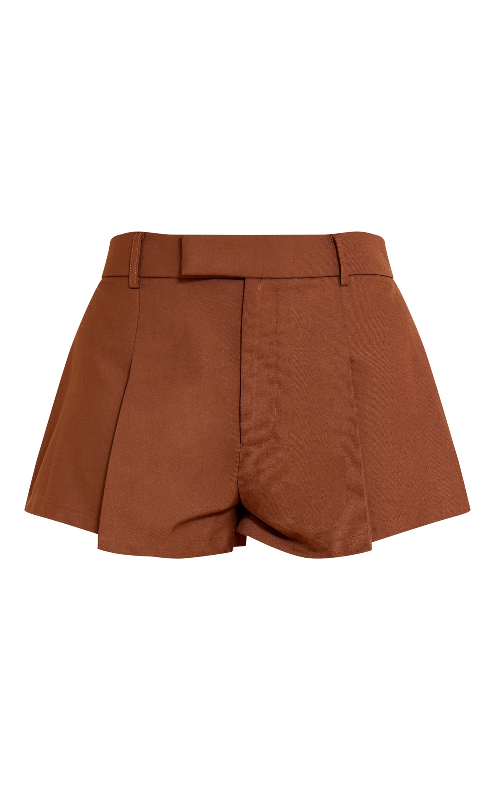 Shape Chocolate Tailored Adjustable Waist Shorts | Shape | PLT