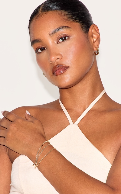 Gold Delicate Chain Assorted Multipack Bracelets | Accessories ...