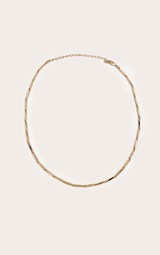 Gold Dash Link Chain Necklace | Accessories | PLT