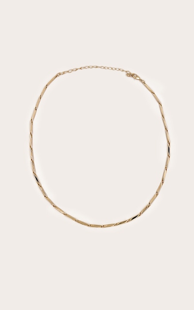 Gold Dash Link Chain Necklace | Accessories | PLT