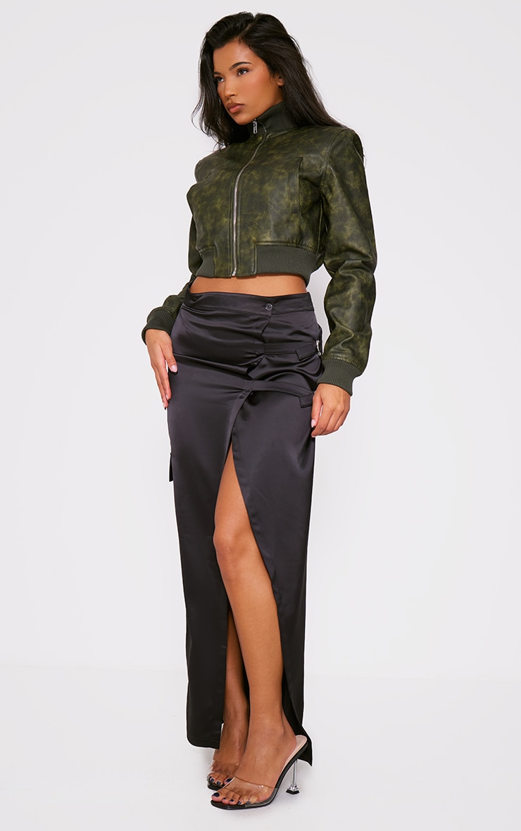 Side Split Skirts | Split Midi Skirts | PrettyLittleThing