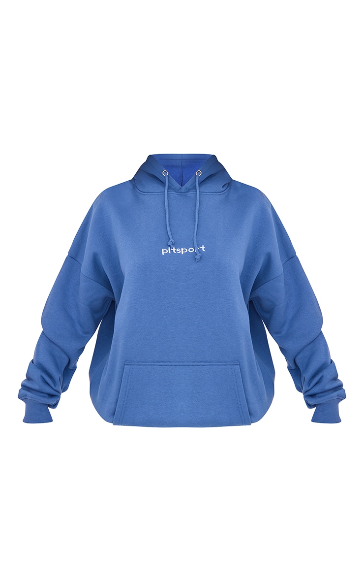 PLT SPORT Steel Embroidered Oversized Hoodie | Activewear ... PLT SPORT Steel Embroidered Oversized Hoodie | Activewear ...