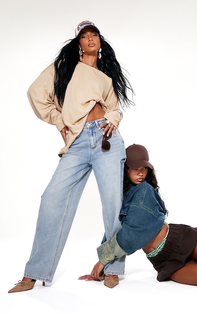 Cut Out Jeans | PrettyLittleThing USA