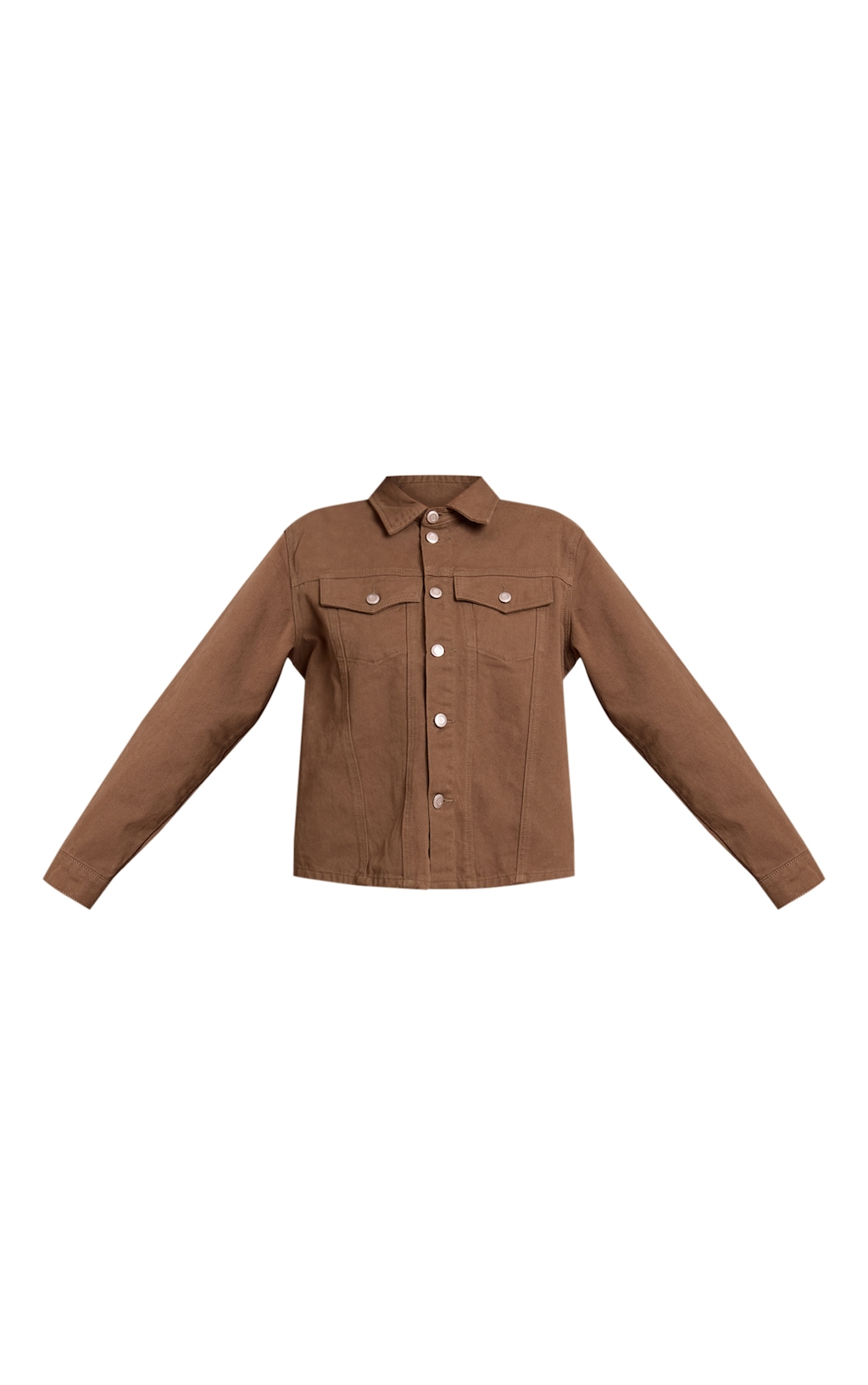 Olive Oversized Denim Shirt | Denim | PrettyLittleThing USA