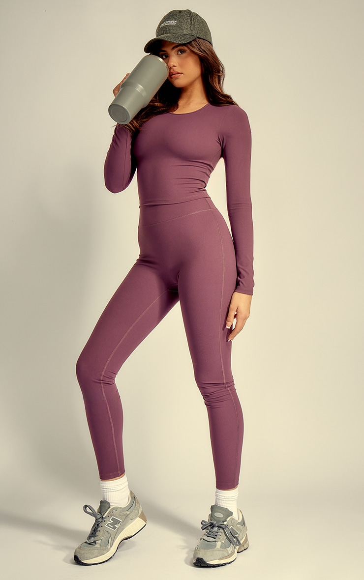 Eggplant Core Collection Snatched Sculpt Leggings | Athleisure | PLT USA