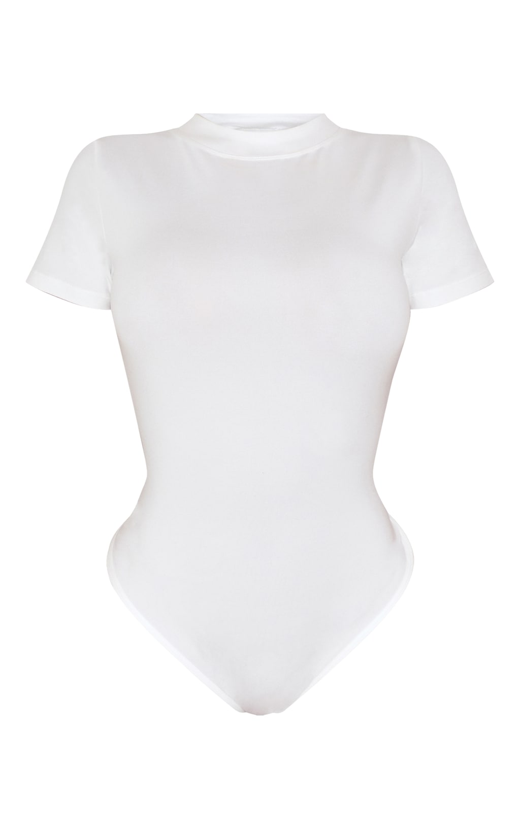 Shape White Sculpted Short Sleeve Bodysuit | Shape | PLT