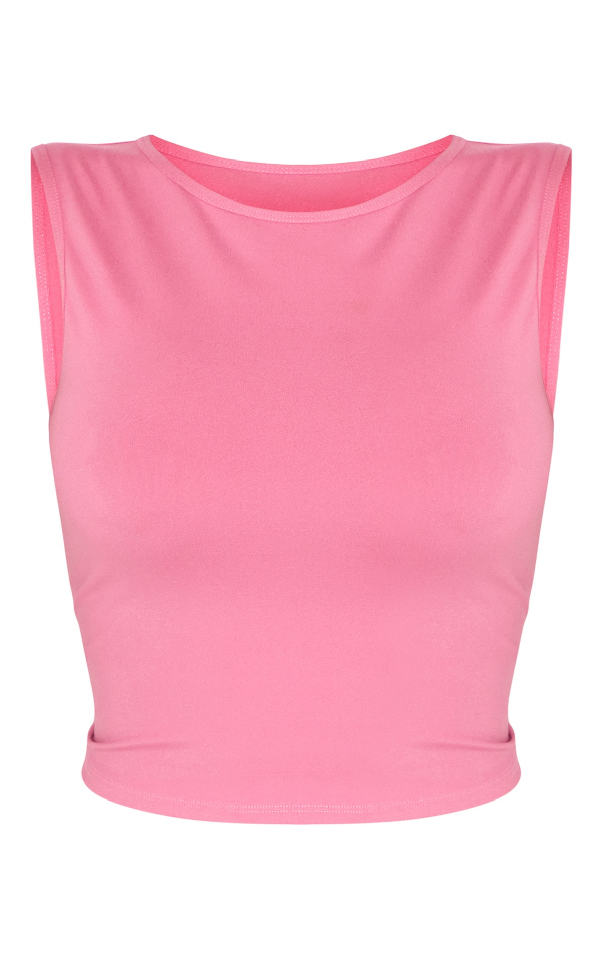 Shape Pink Sculpted Longline Racer Top | Shape | PLT