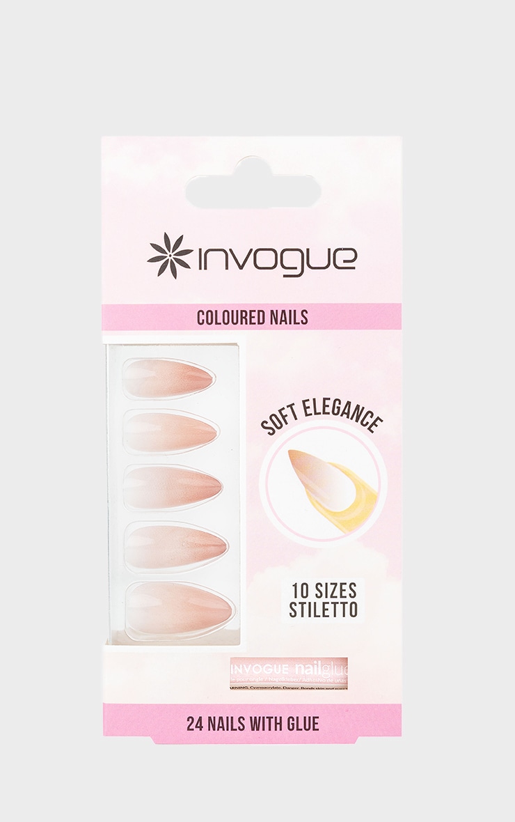 Invogue Soft Elegance Stiletto Nails (24 Pieces) | Beauty ...