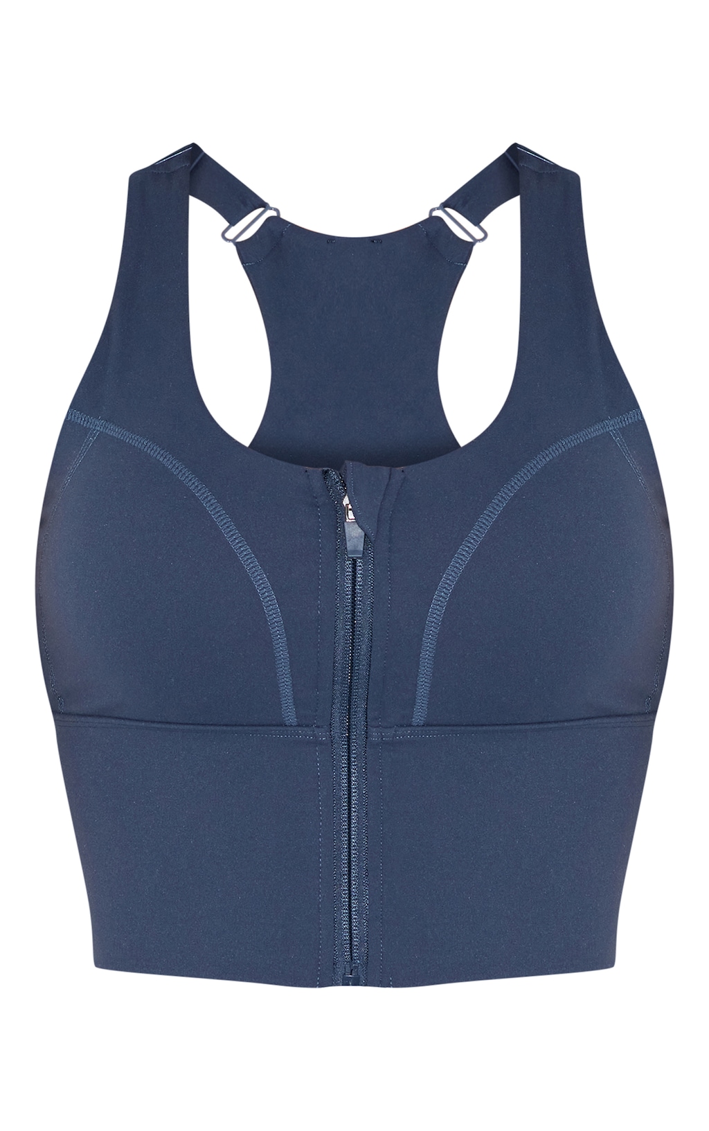 Shape Navy Sculpt Active Cupped Long Line Bra | Shape | PLT USA