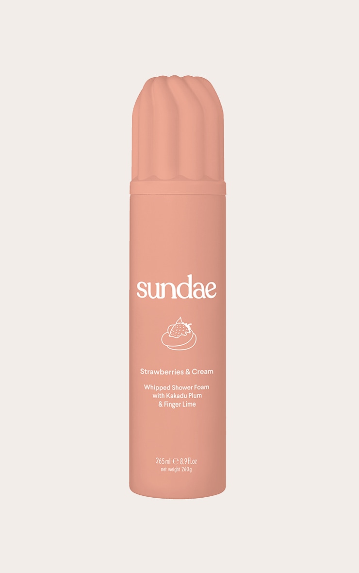 Sundae Strawberries & Cream Foaming Body Wash 265ml | Beauty | PLT