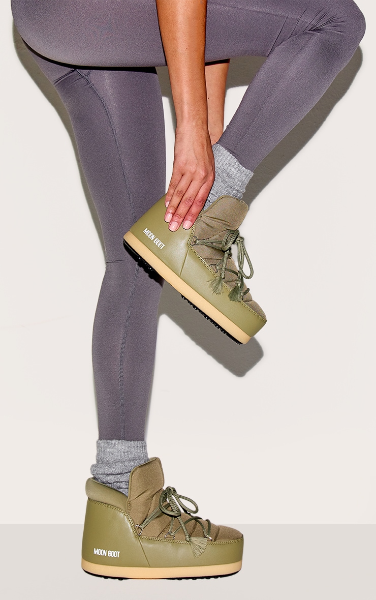 MOON BOOT Khaki Evolution Icon | Footwear | PLT