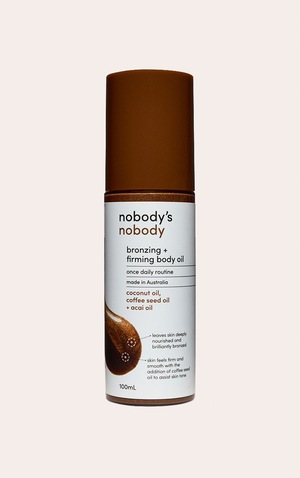 Nobody's Nobody Bronzing + Firming Body Oil 100ml | Beauty ...