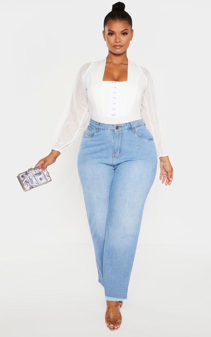 Plus Size Bodysuits | Plus Size Lace Bodysuit | PrettyLittleThing