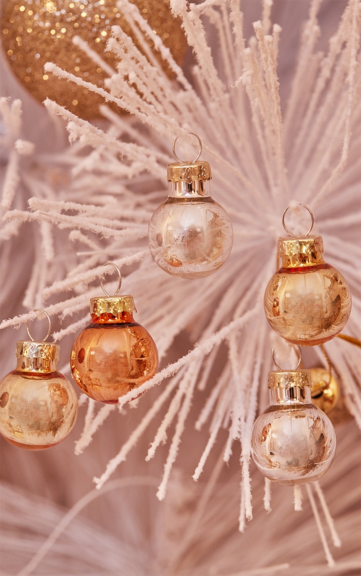 Metallic Mini Baubles Set Of 36 | Home | PrettyLittleThing