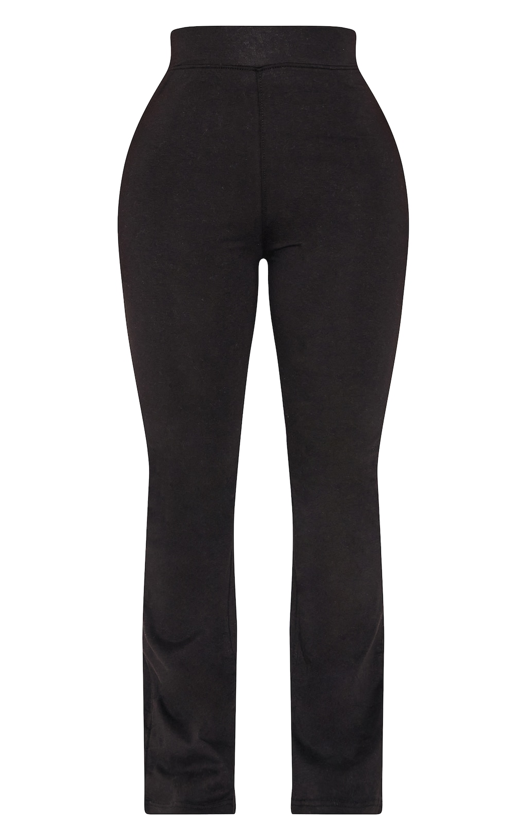 Shape Black Cotton High Waisted Flared Pants | Shape ...