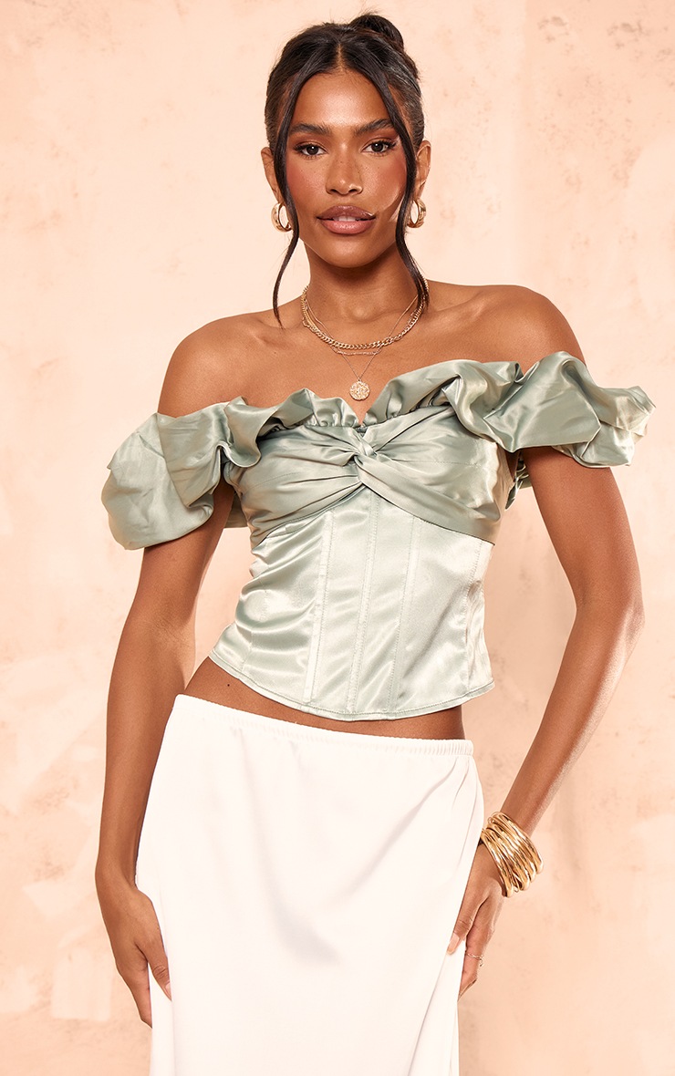 Satin Tops | Satin Shirts & Blouses | PrettyLittleThing