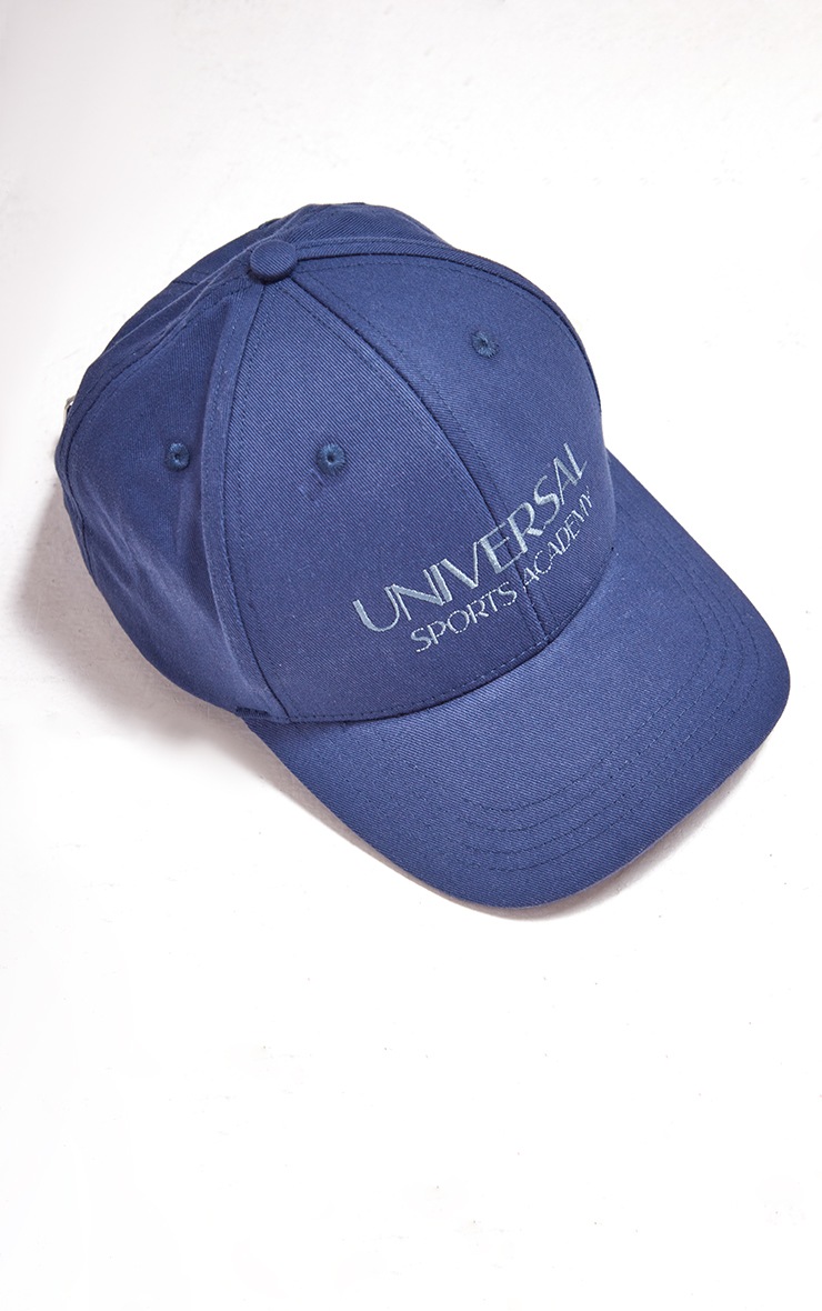 Blue Universal Sports Slogan Cap | Accessories | PLT