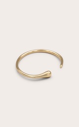 Gold Simple Smooth Curve Bangle | Accessories | PLT