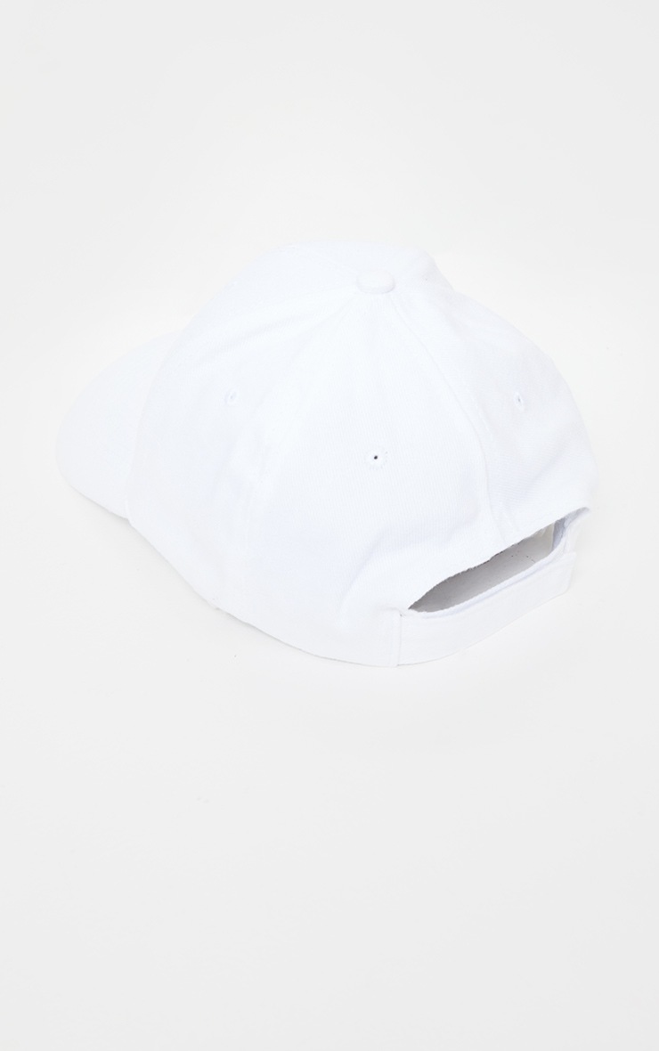 White Woven Baseball Cap | Accessories | PLT