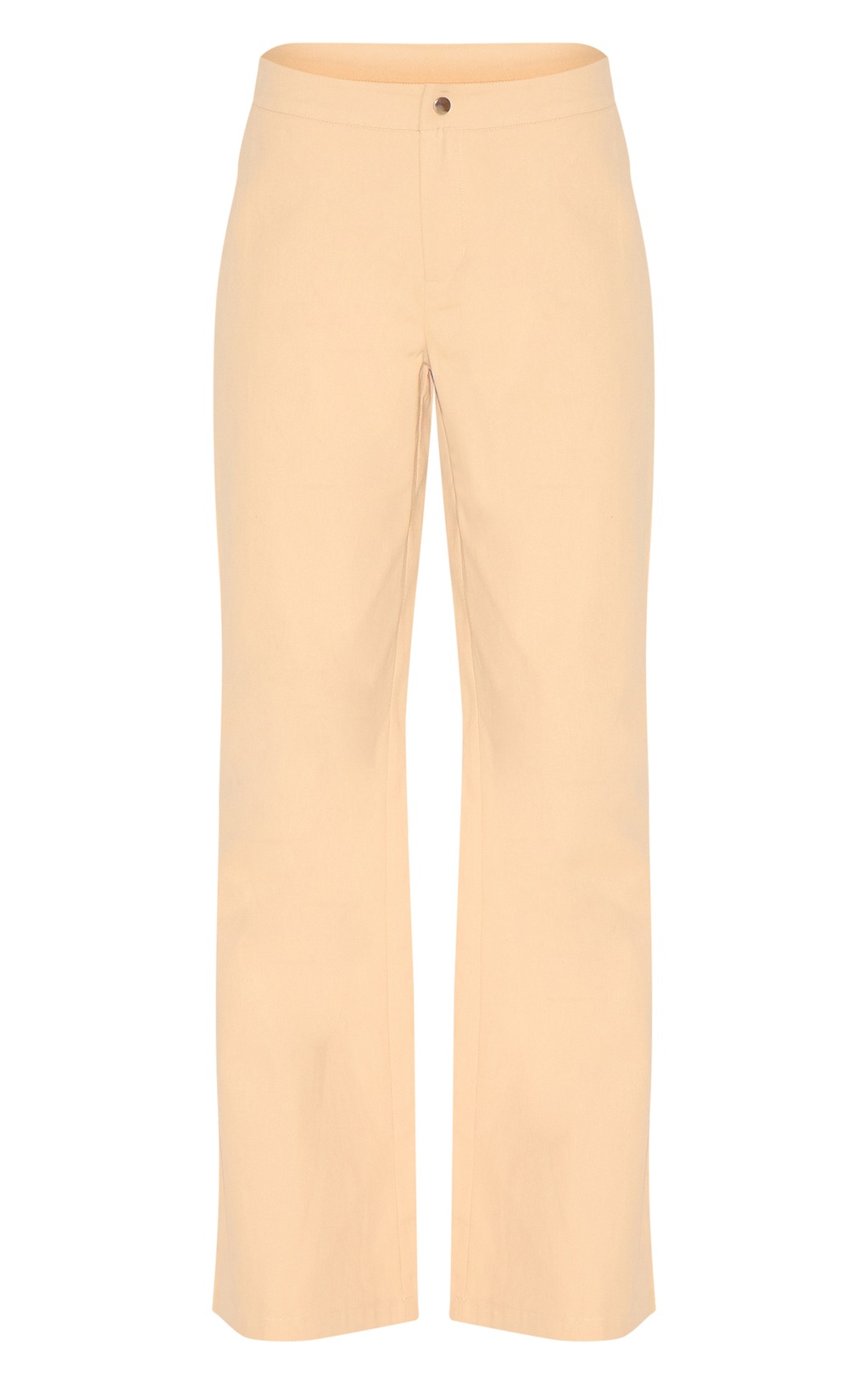 Stone Twill Popper Detail Wide Leg Pants | Co-ords | PrettyLittleThing USA