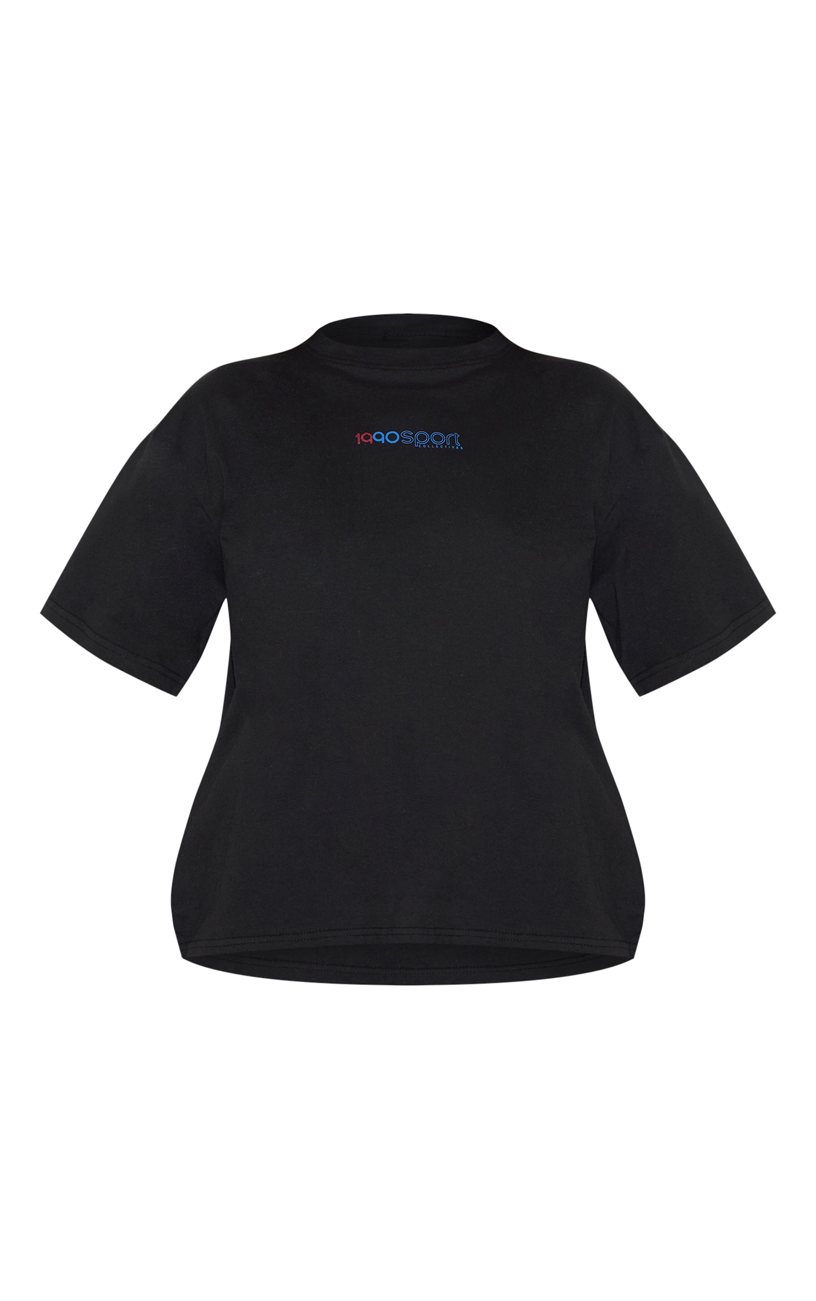 Black Sport Collective Boxy Oversized T Shirt | Athleisure | PLT