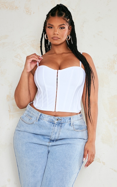 White corsets | PrettyLittleThing
