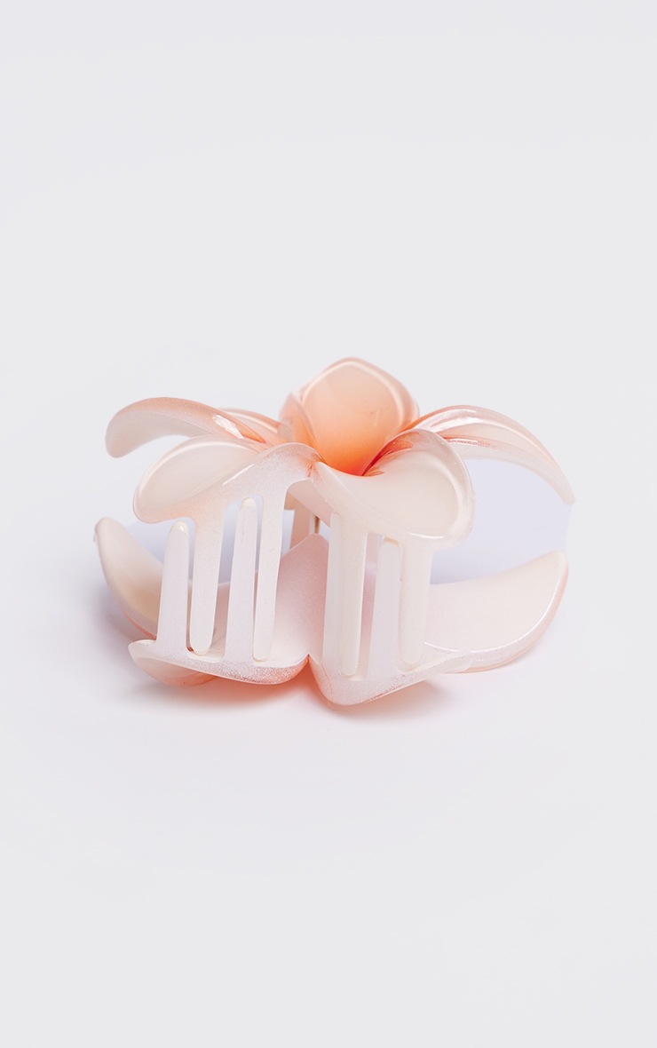 Orange Ombre Flower Clip | Accessories | PLT