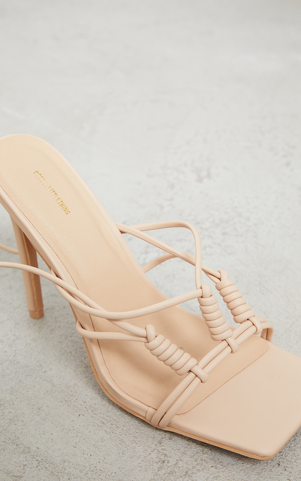 Sandales Carrées Tongs Pointure Large Sable Talon Haut Bride ...