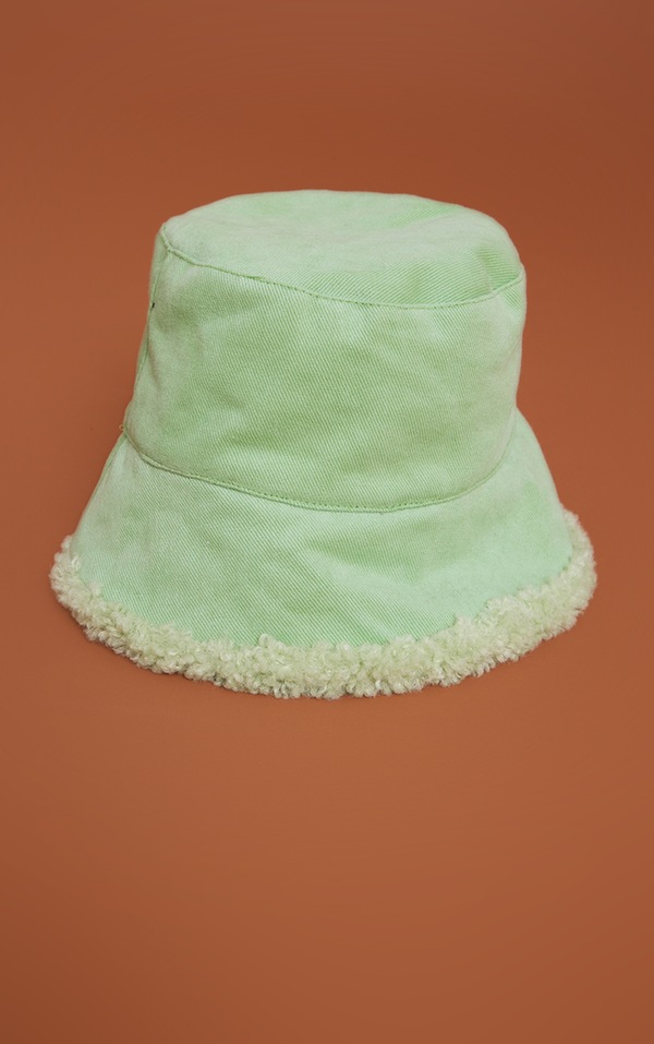 Sage Borg Trim Reversible Bucket Hat | Accessories | PLT