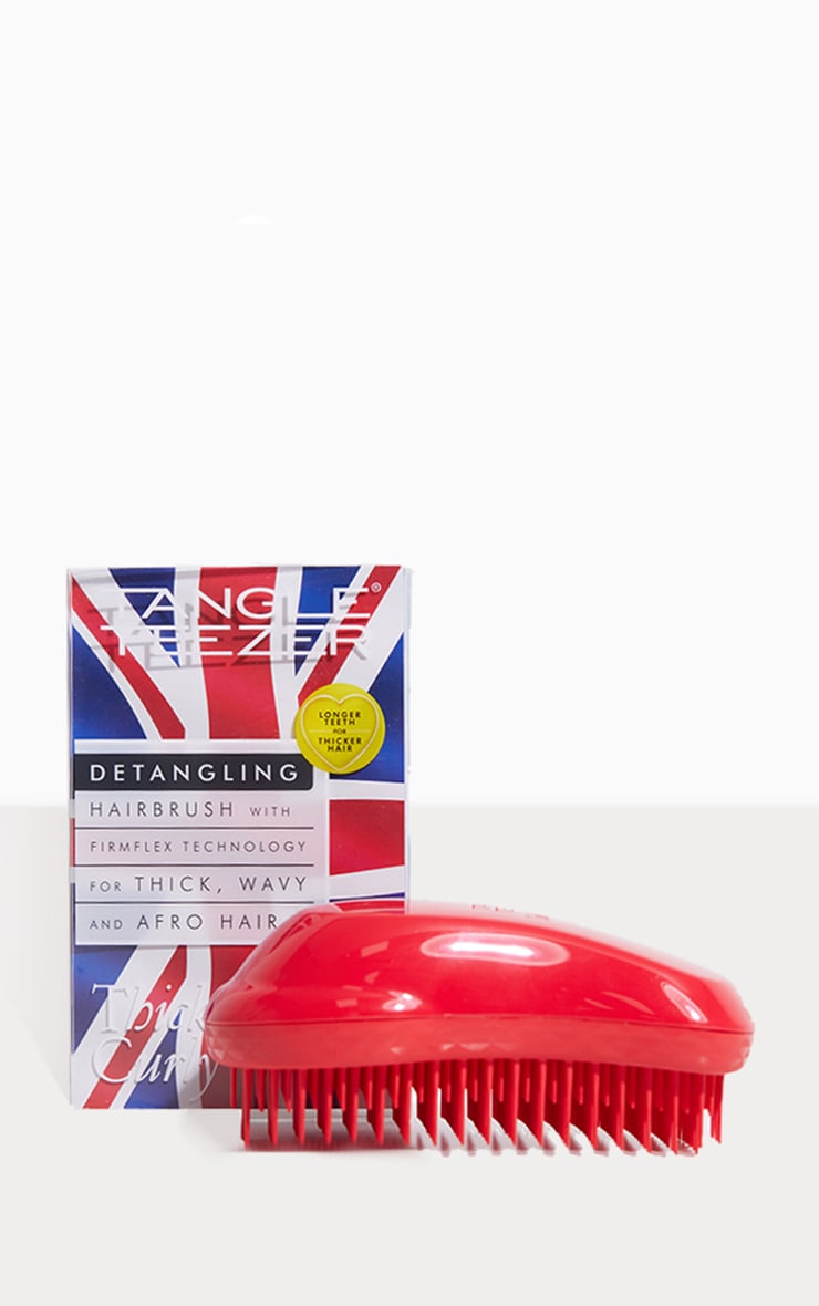 Tangle Teezer Thick & Curly Salsa Red | PrettyLittleThing IE